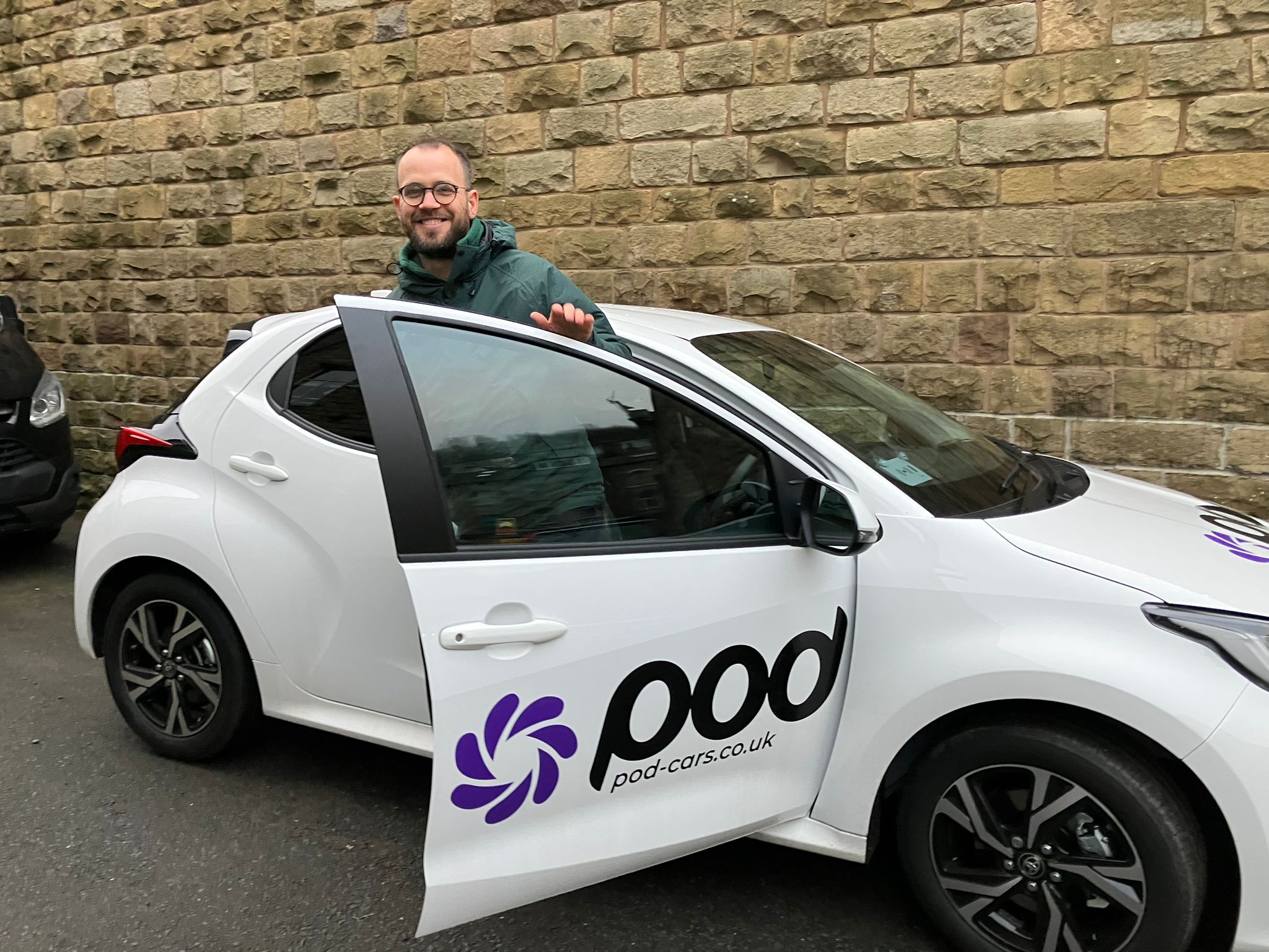 POD's first car arrives! - Pod